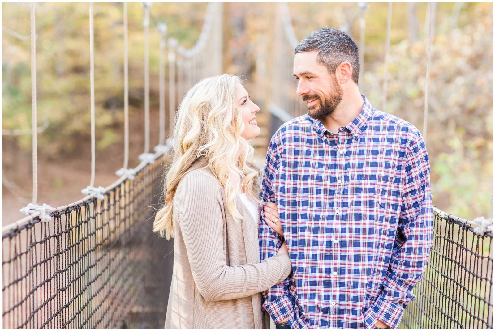 Fall Engagement Session at the Anne Springs Greenway | Yessica Grace ...