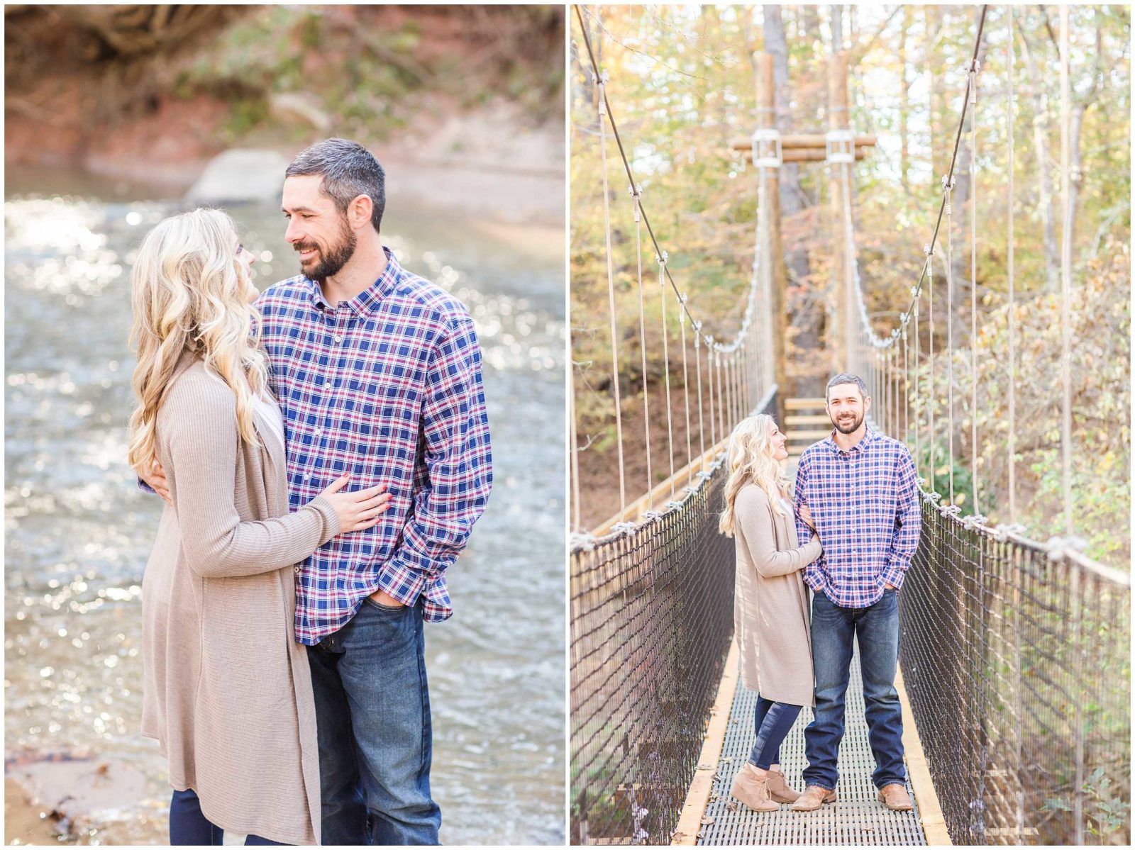 Fall Engagement Session at the Anne Springs Greenway | Yessica Grace ...
