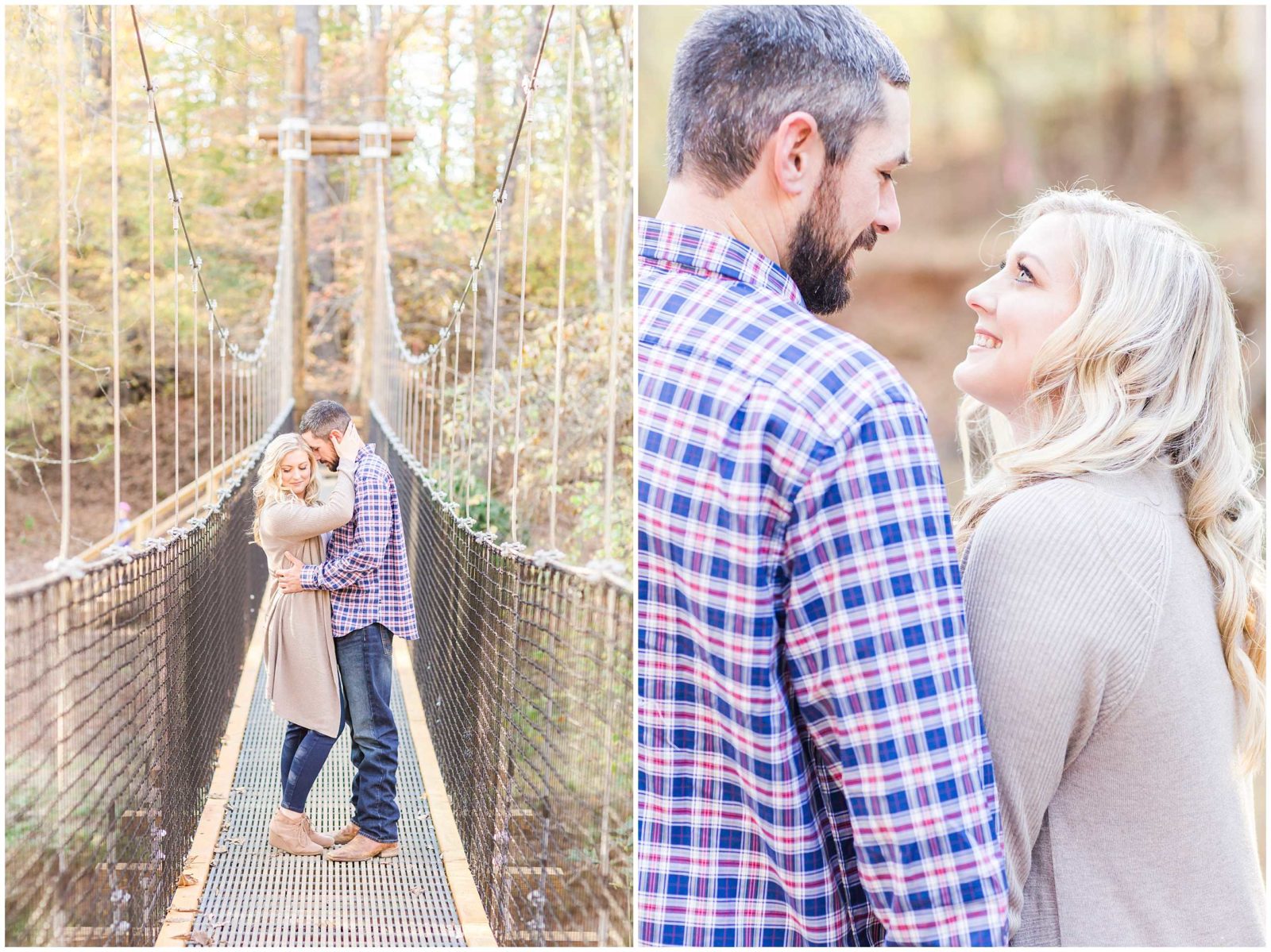Fall Engagement Session at the Anne Springs Greenway | Yessica Grace ...