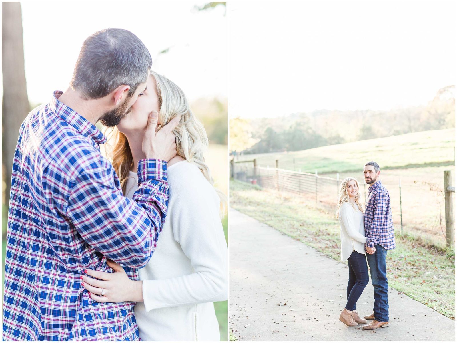 Fall Engagement Session at the Anne Springs Greenway | Yessica Grace ...