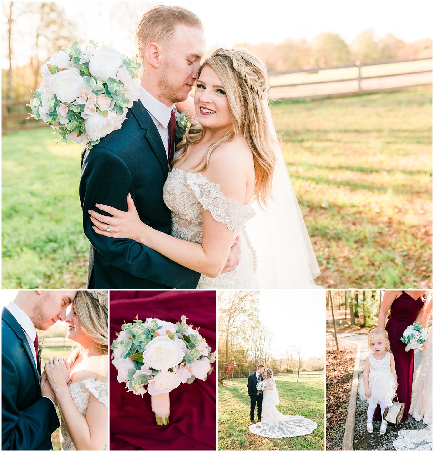 Intimate Wedding at the The Seed Mill in Monroe, South Carolina ...